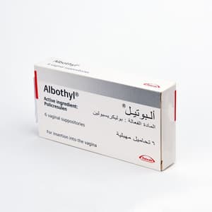 ALBOTHYL 90 MG 6 SUPPOSITORIES